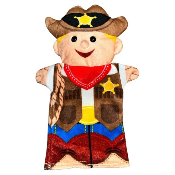 Melissa & Doug | Toys | Melissa Doug Bold Buddies Sheriff Hand Puppet ...